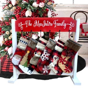 Free Standing Stocking Holder Stand - Etsy