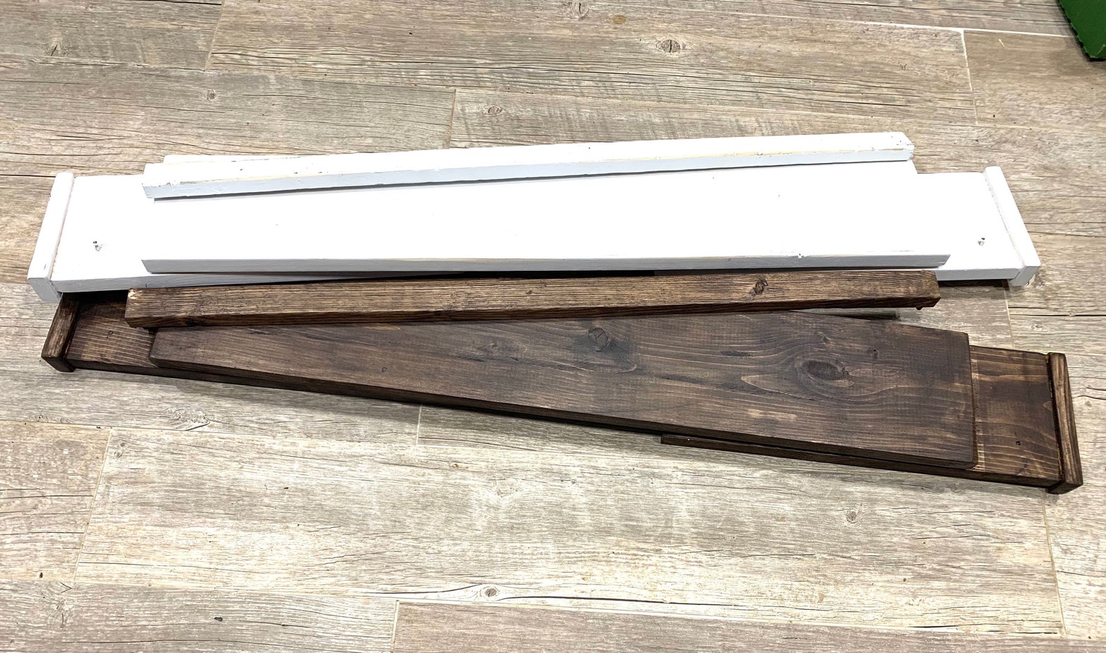 Over Stove Shelf Oven Spice Rack With Rail Bathroom Vanity | Etsy