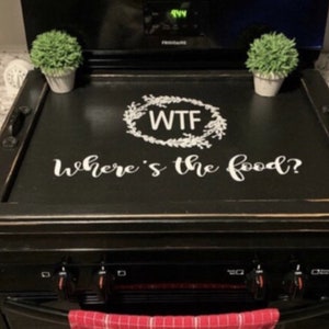 Tray or Tray W Legs, Custom Stove Cover, CUSTOM Sizes, Gas Stove Cover ...