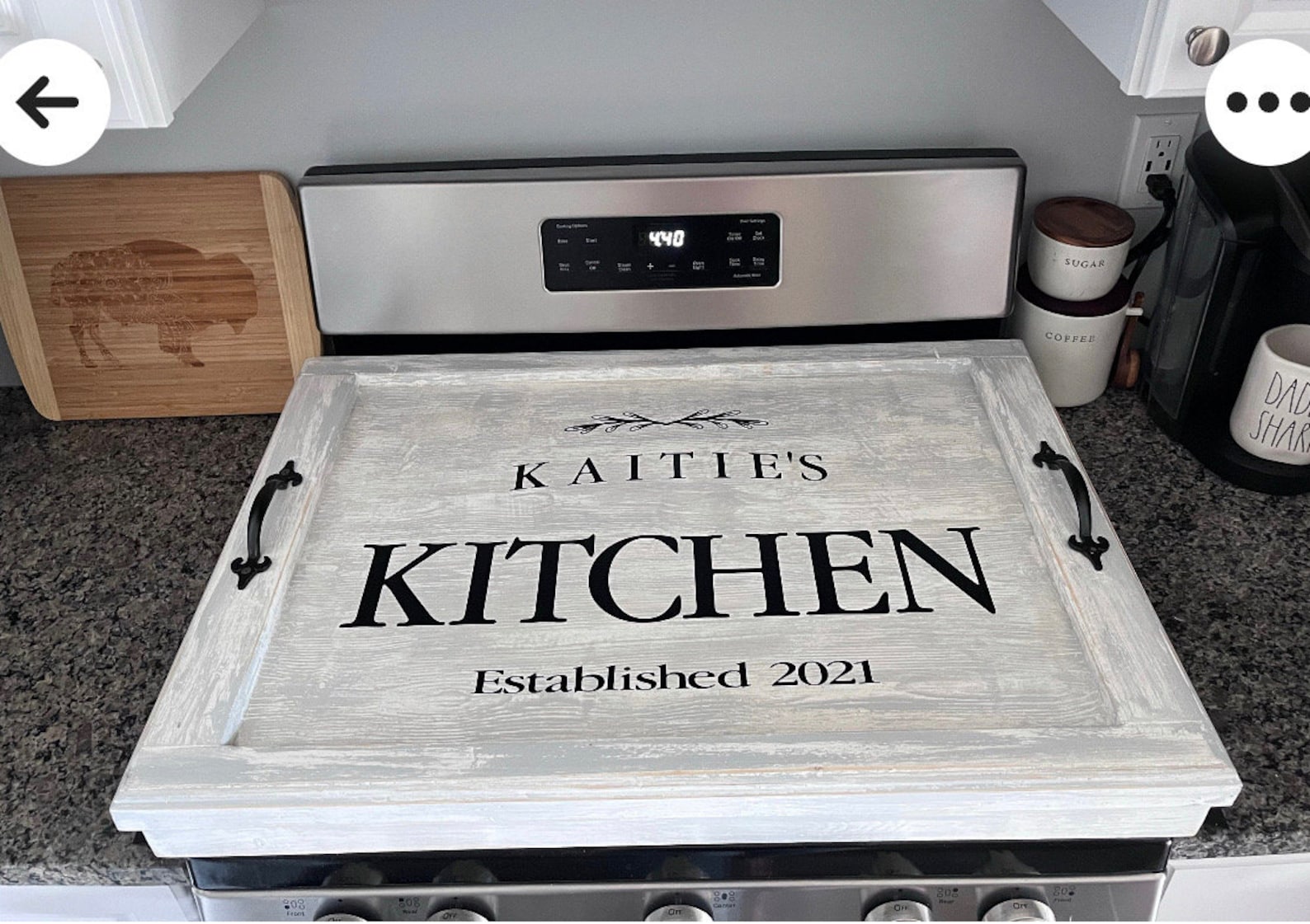 Custom Stove Top Coversnull