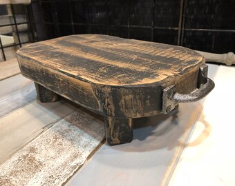 Wooden Riser for Display Wood Pedestal for Kitchen Countertop Wooden ...