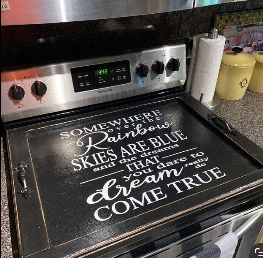 Tray or Tray W Legs, Custom Stove Cover, CUSTOM Sizes, Gas Stove Cover ...