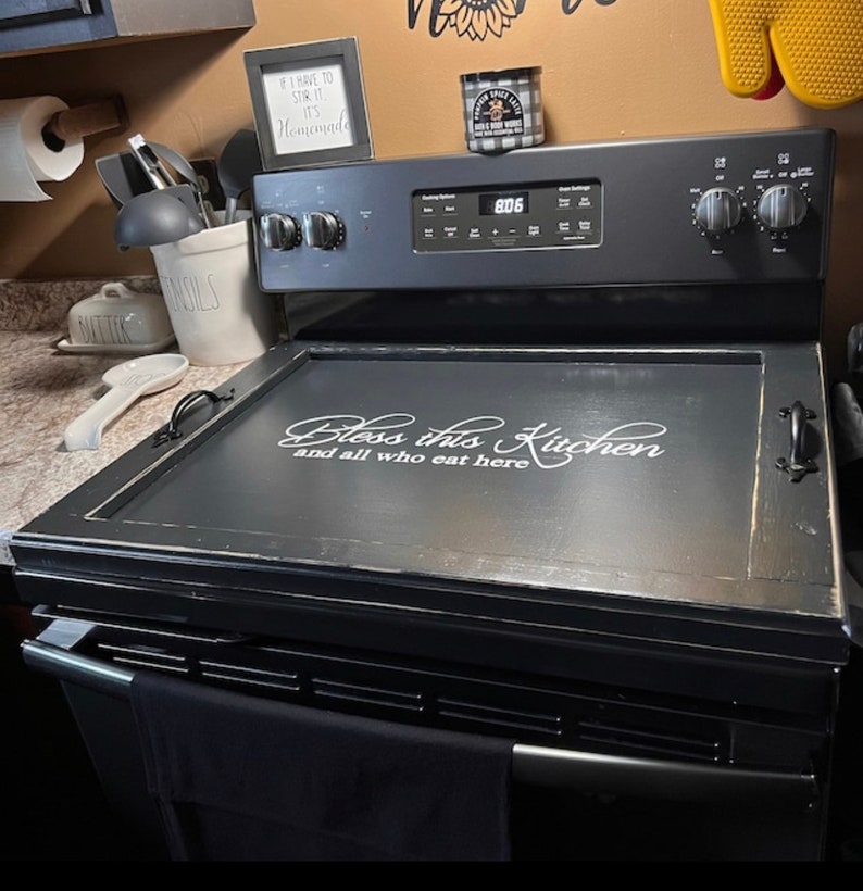 Tray or Tray W Legs, Custom Stove Cover, CUSTOM Sizes, Gas Stove Cover ...