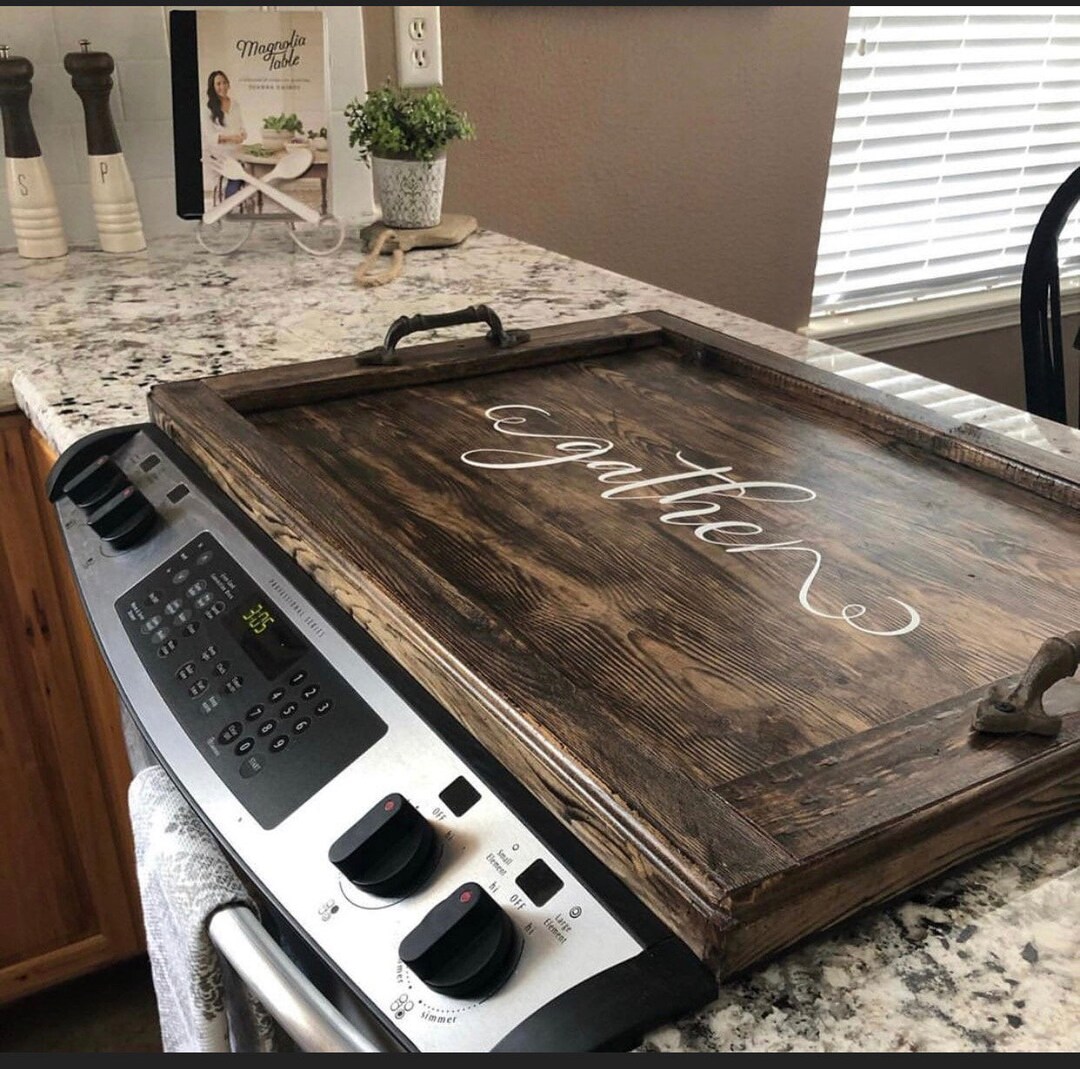 5 STYLES,CUSTOM Size Stove Cover, Gas Stove Top Cover,box, Electric ...