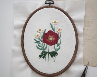 A Little Hand Embroidery Pattern PDF Instant Download | Etsy