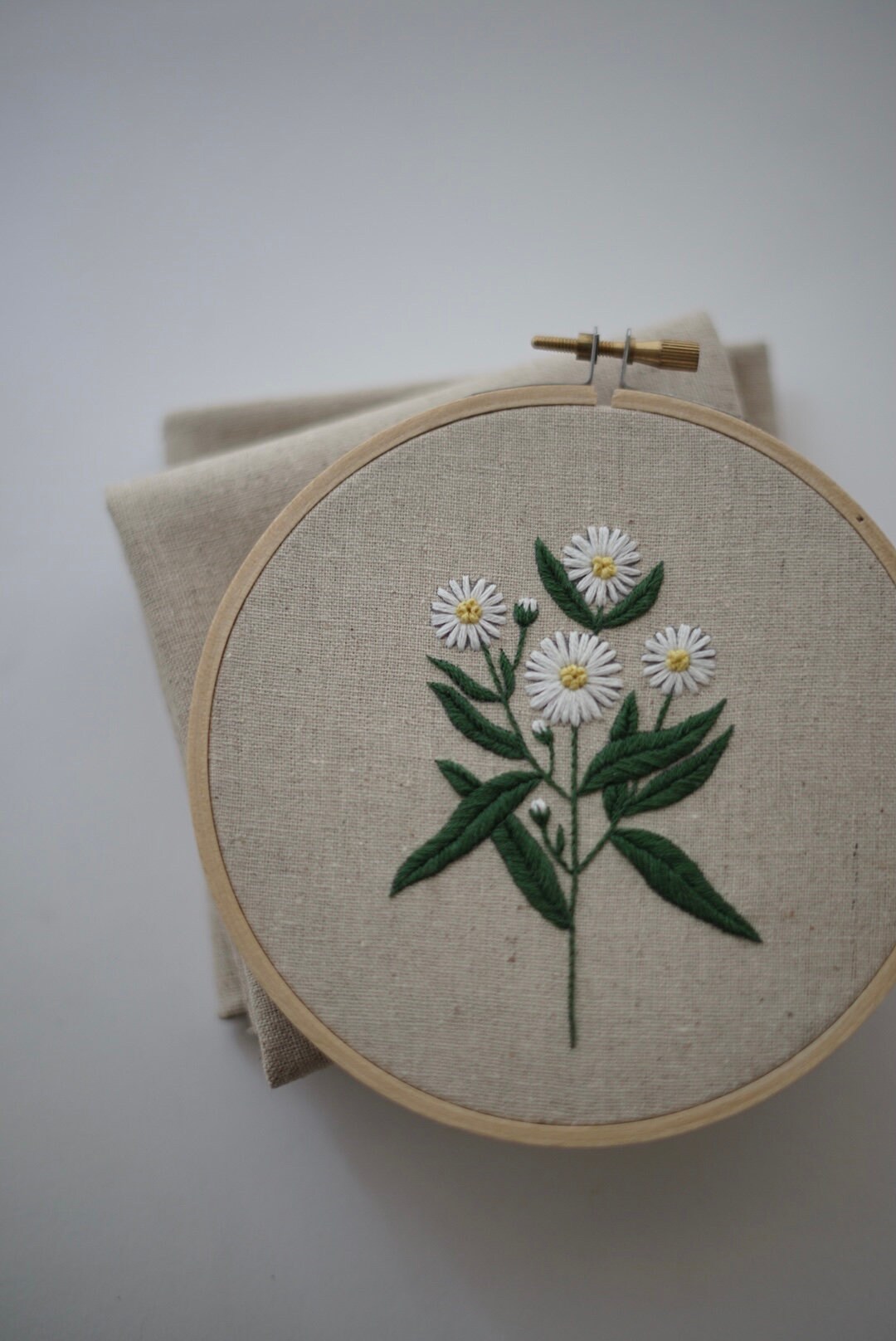 Aster Flower Hand Embroidery Pattern - PDF - Instant Download - Etsy