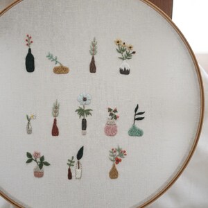 Minimal Life Hand Embroidery Pattern PDF Instant Download | Etsy