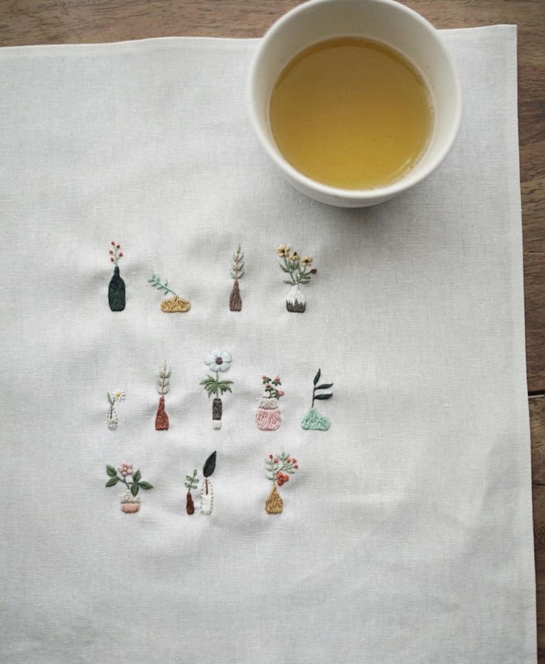 Minimal Life Hand Embroidery Pattern - PDF - Instant Download - Etsy