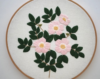 Aster Flower Hand Embroidery Pattern PDF Instant Download - Etsy