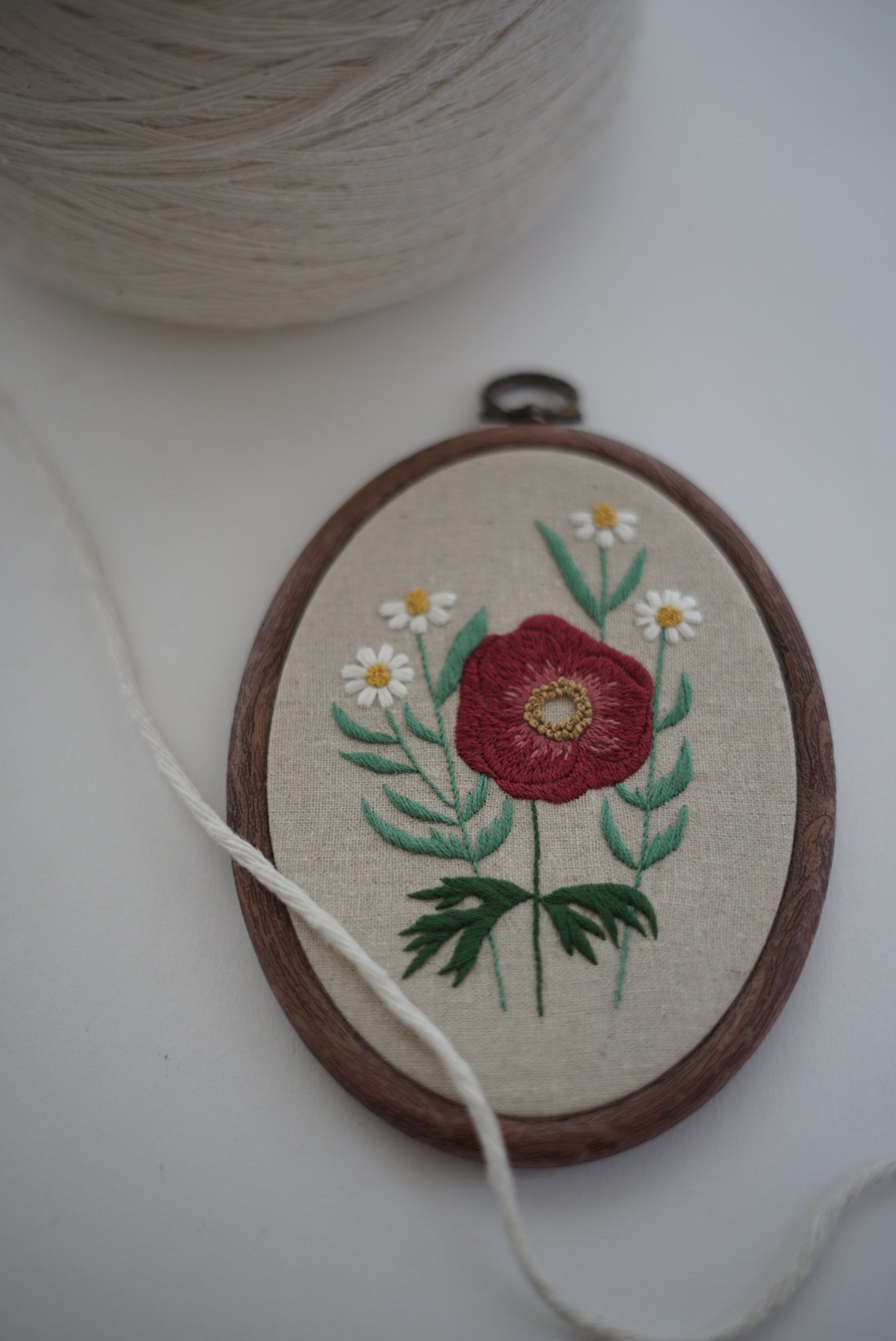 Be Poppy Hand Embroidery Pattern PDF Instant Download | Etsy