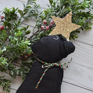 Pug Dog Christmas Tree Topper // Dog Tree Topper // Pug Holiday Decor ...