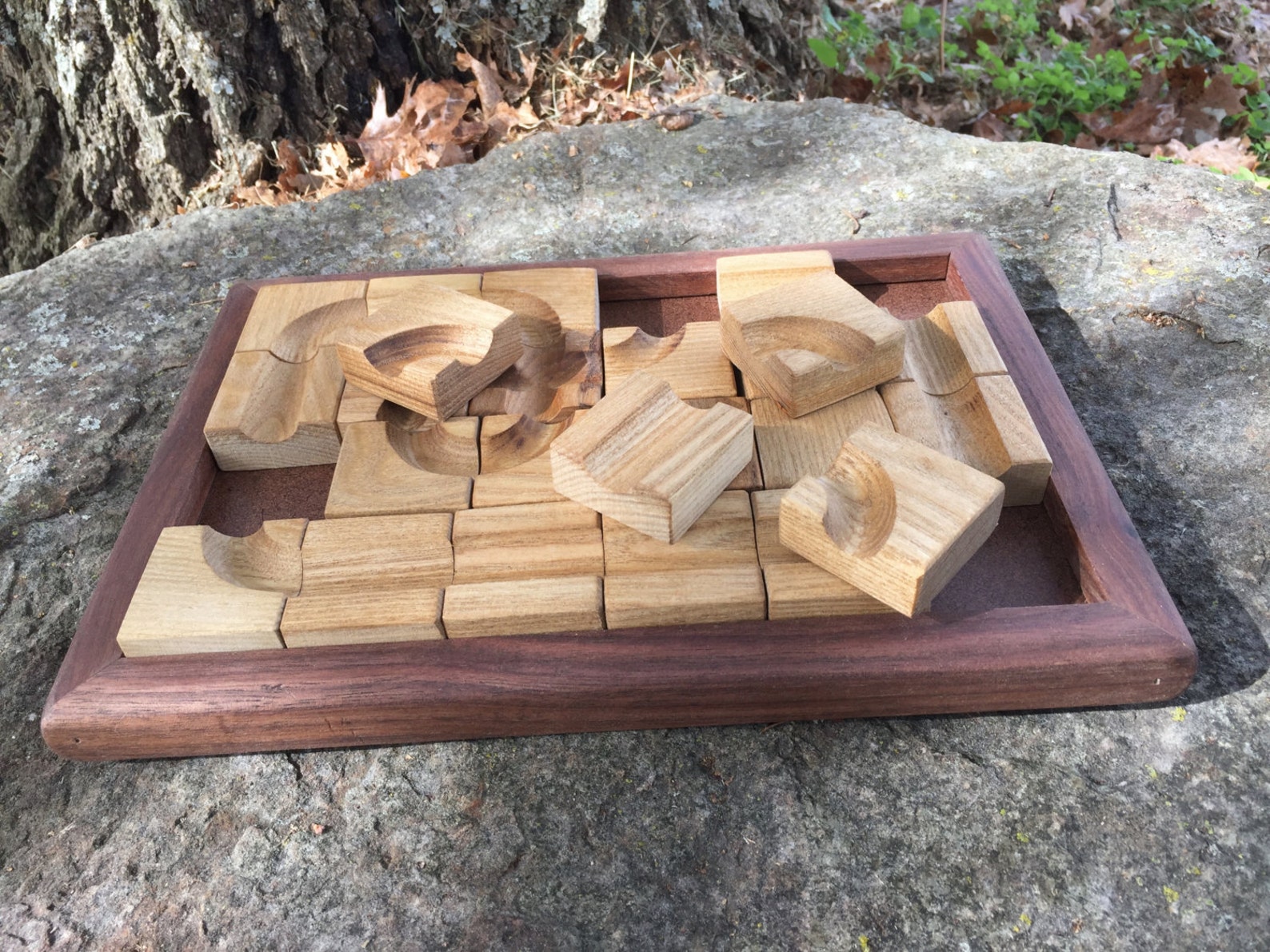 Marble Maze / Child's Wooden Toy - Etsy