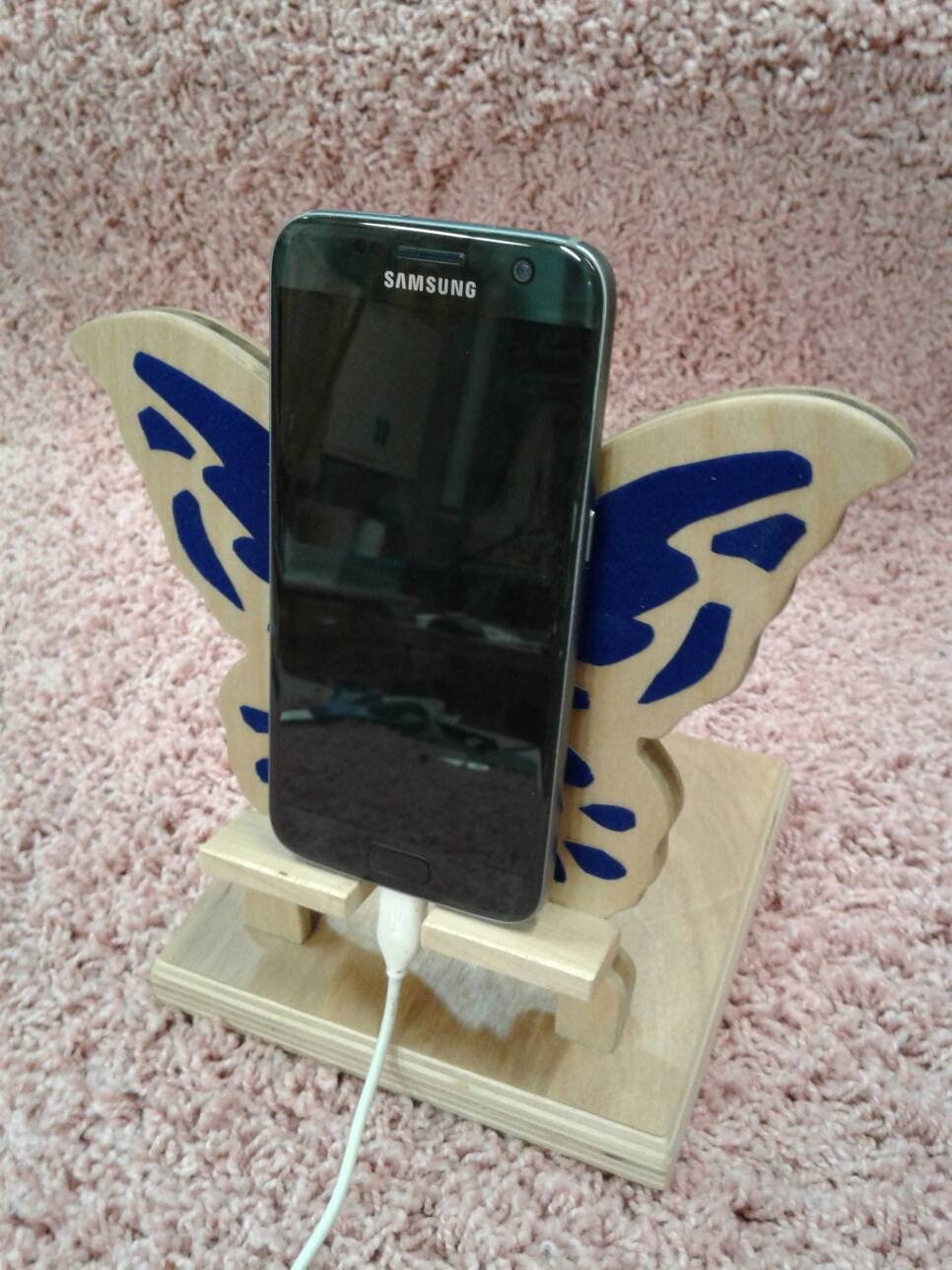 Cell Phone Stand for Your Desk or Night Stand - Etsy