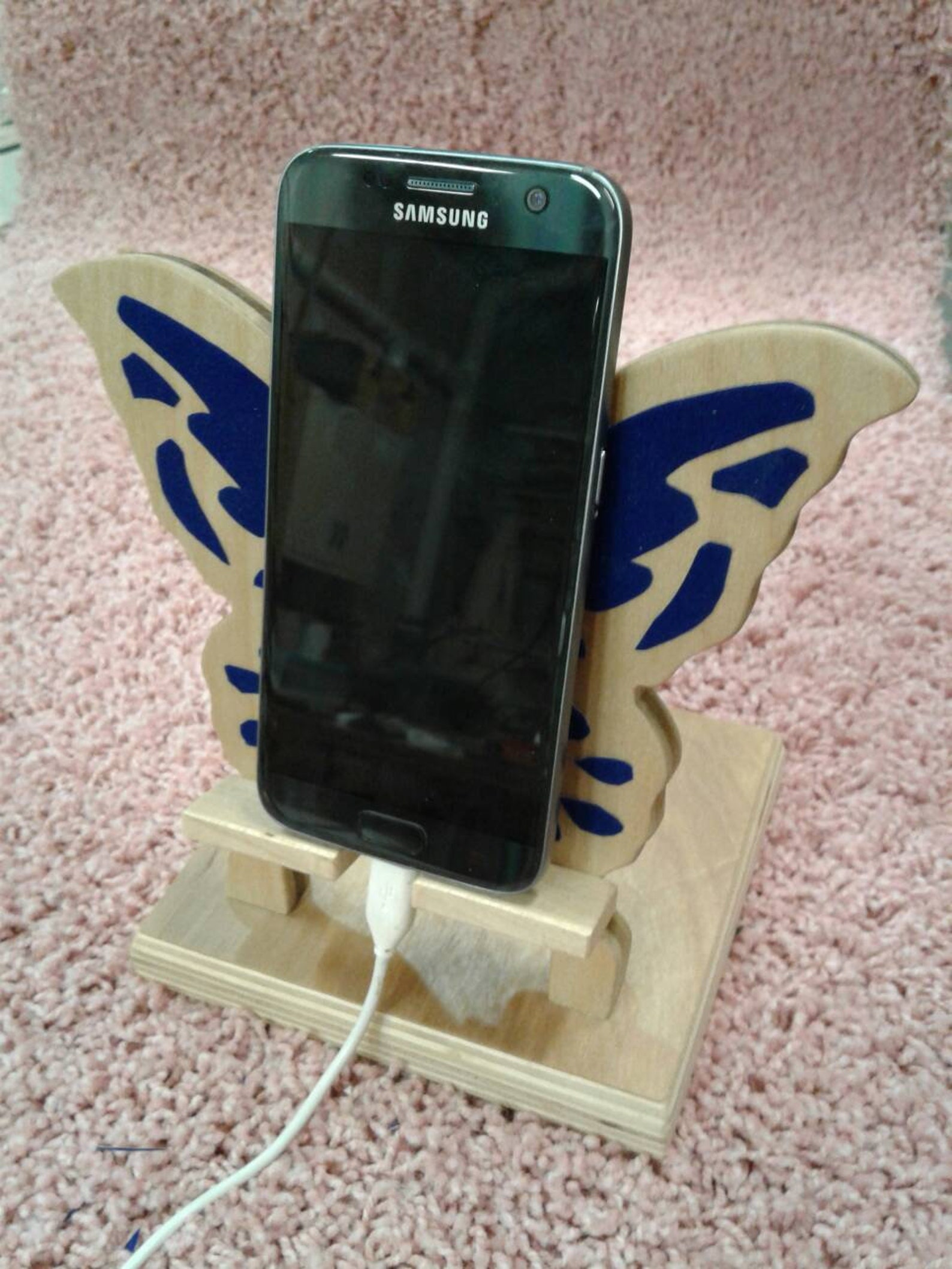 Cell Phone Stand for Your Desk or Night Stand - Etsy
