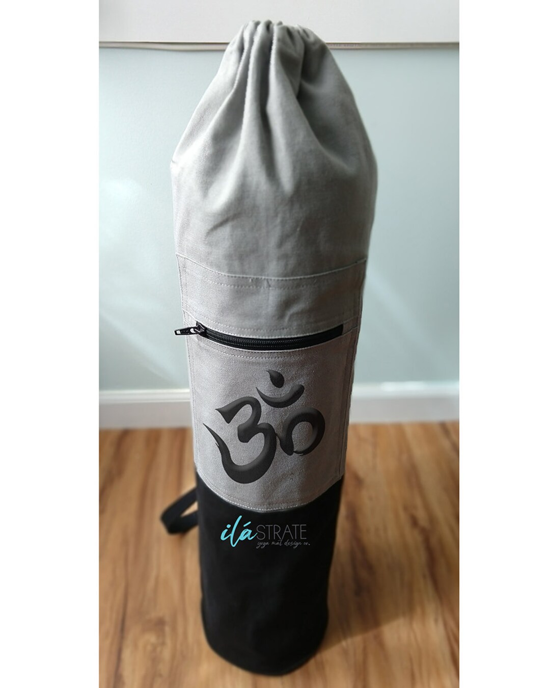 Om Yoga Mat Bag: Extra Large, Durable, Dual Tone Cotton or Dual Tone ...