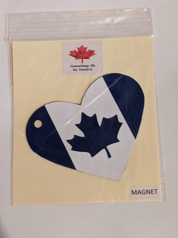 Canada Flag Souvenir Refrigerator Magnet. Canada Day Gift. Party ...