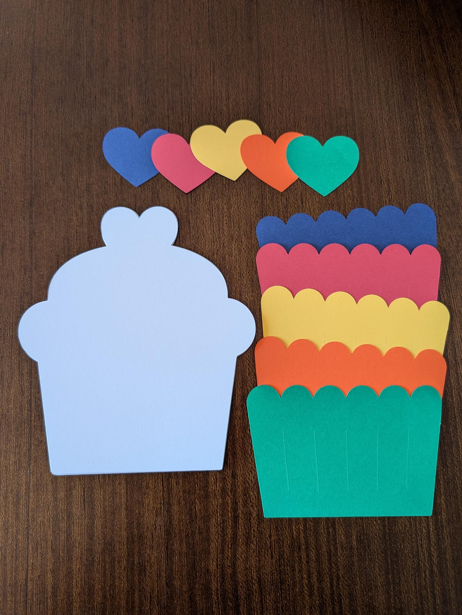 Happy Birthday Cupcakes, Die Cut Accents Kit, Classroom Decor, Bulletin ...