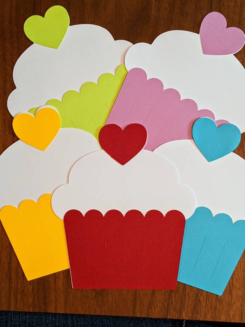 Happy Birthday Cupcakes, Die Cut Accents Kit, Classroom Decor, Bulletin ...