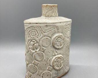 Pottery Flask | Etsy