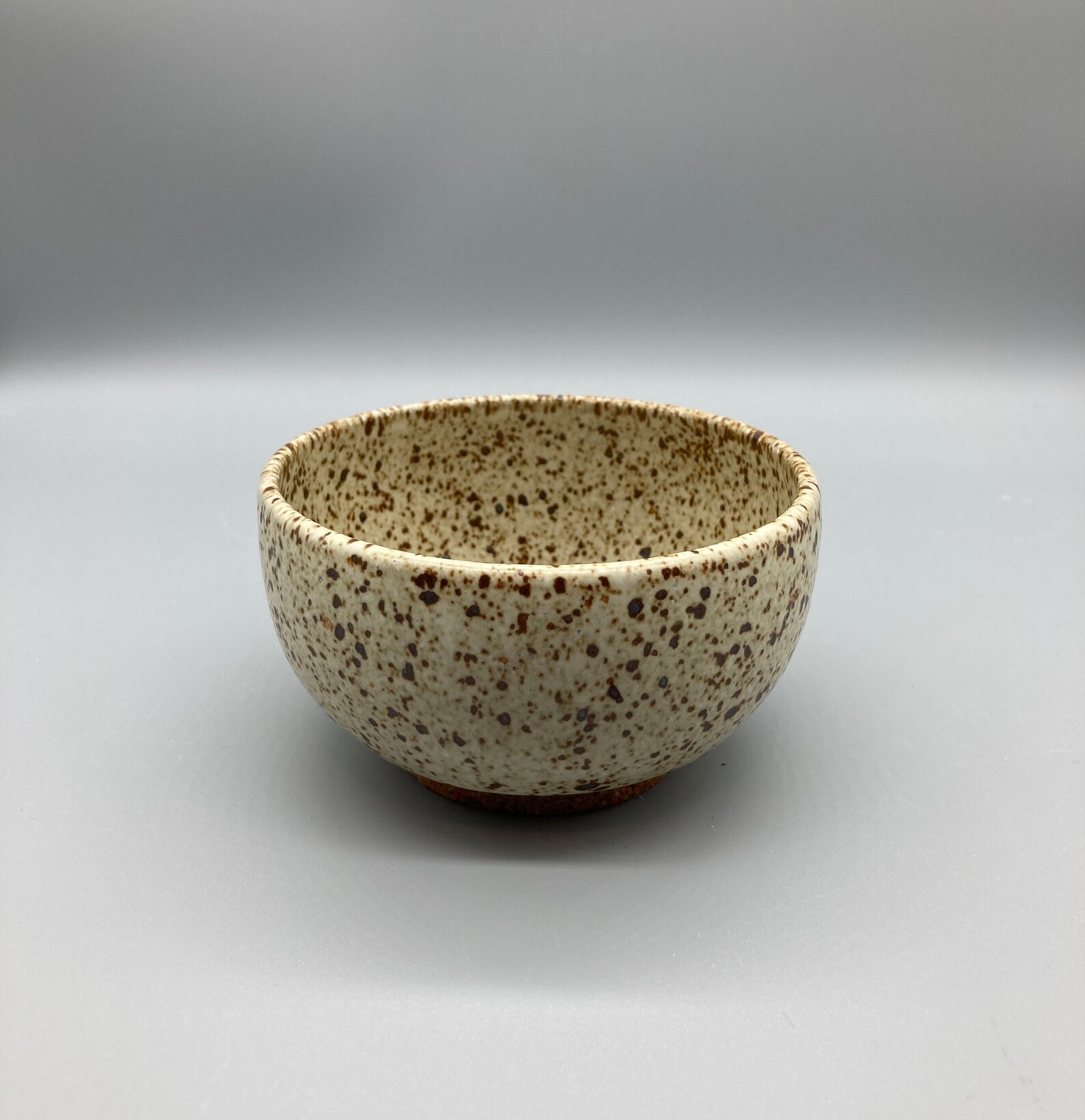 Tazón blanco moteado pequeño Tazón de cerámica hecho a mano - Etsy España