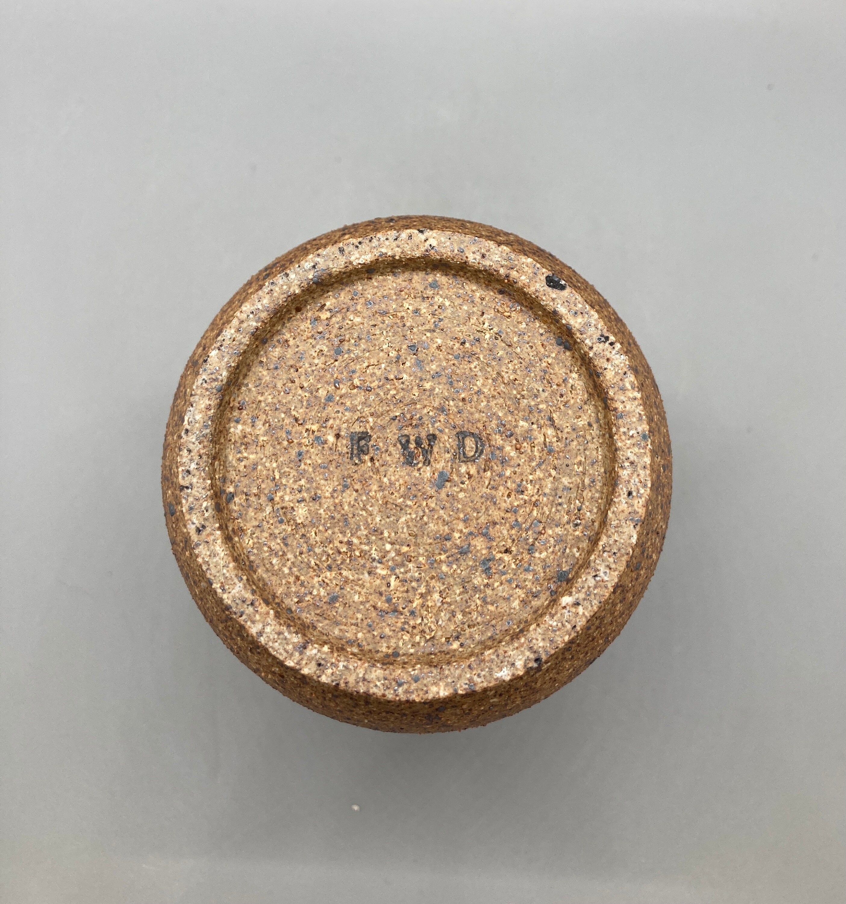 Handmade Ceramic Tumbler With Navy Half Moon Design, Wine Tumbler ...