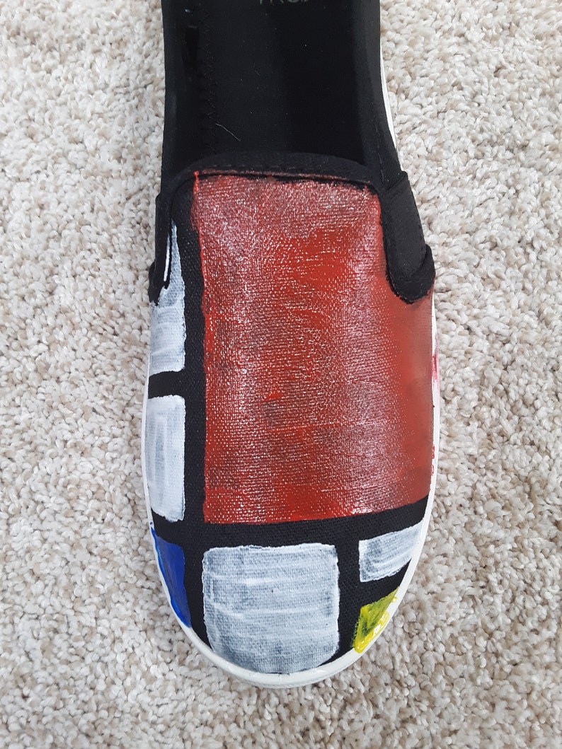 Art- Inspired: Mondrian's Composition Shoes - Etsy