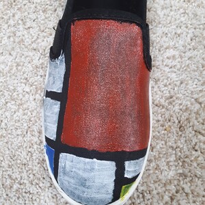 Art- Inspired: Mondrian's Composition Shoes - Etsy