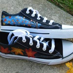 Autumn Sneakers - Etsy