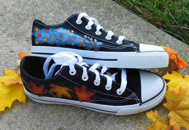 Autumn Sneakers - Etsy