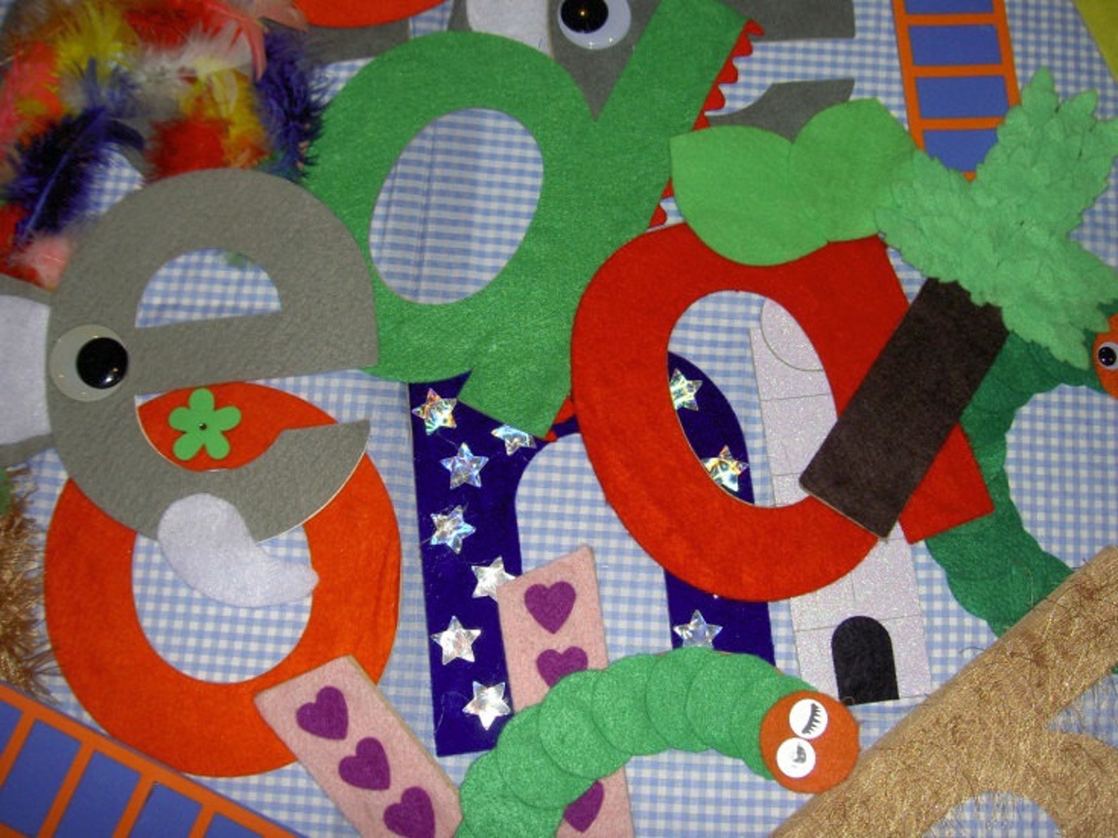 Feely Phonic Alphabet Set, Complete 26-letter Multi-sensory Teaching ...