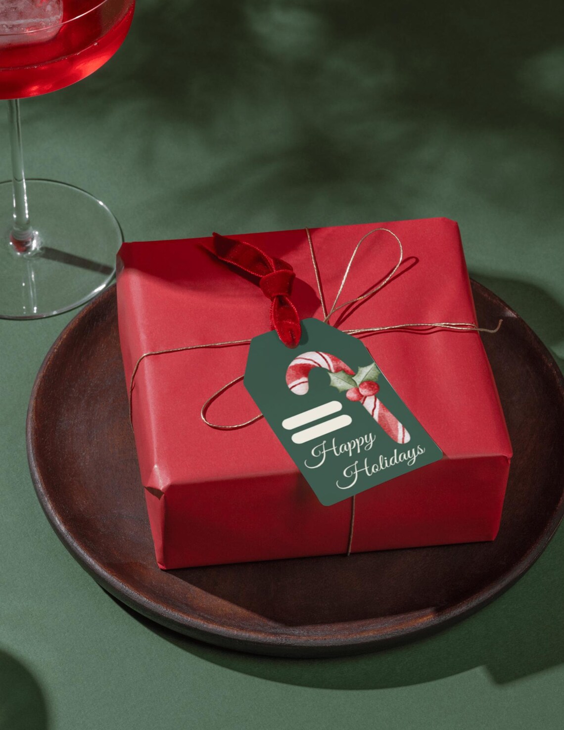 Warm Christmas Gift Tags - Etsy