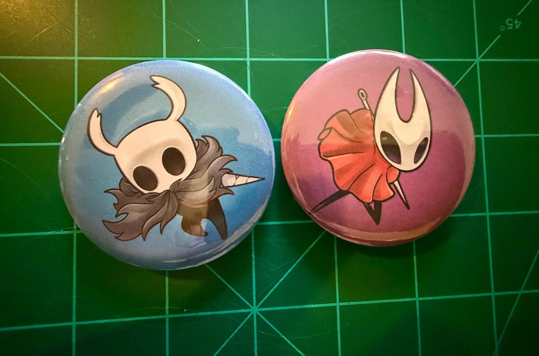 Hollow Knight Buttons - Etsy