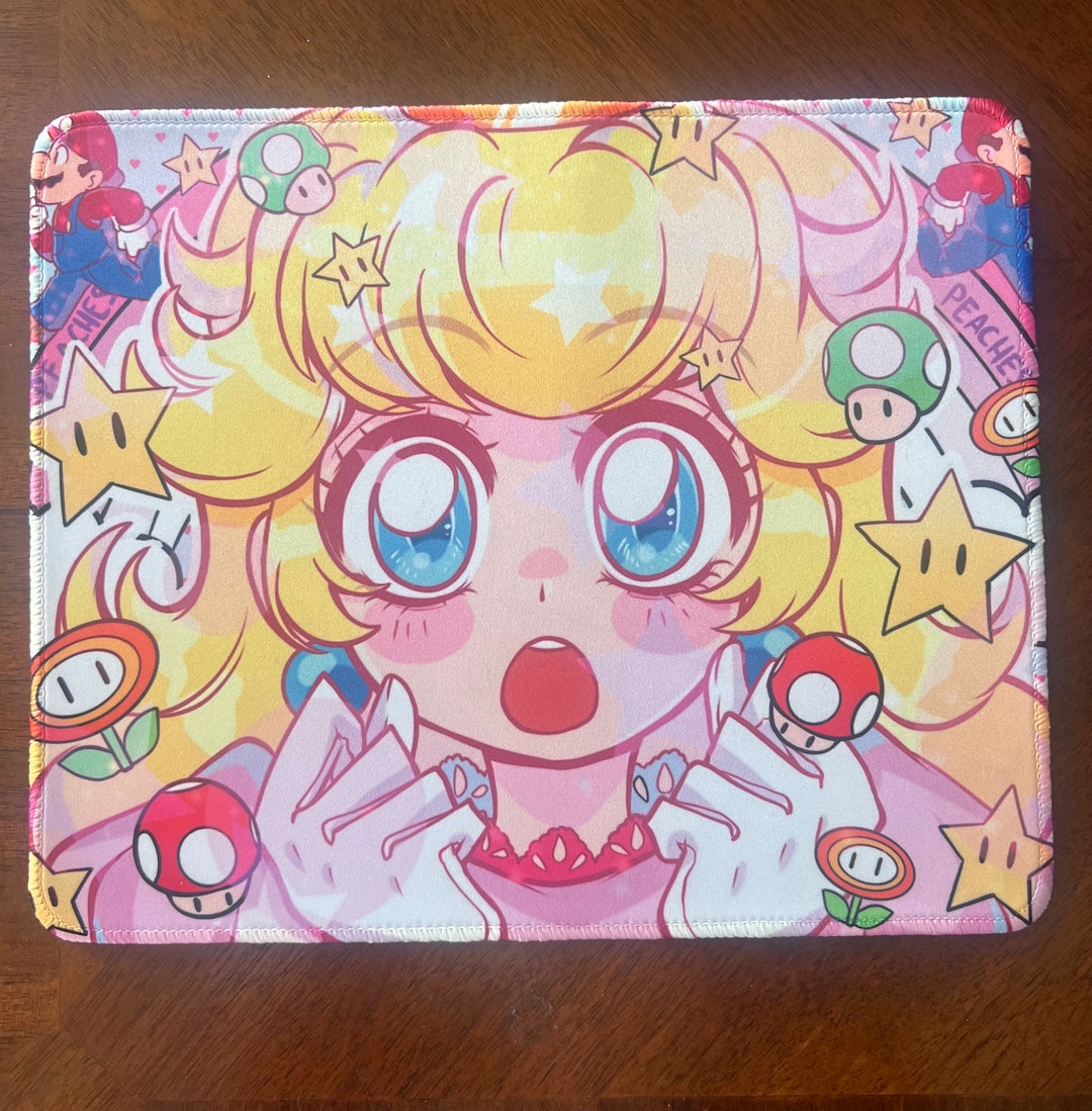 Princess Peach Mousepad - Etsy