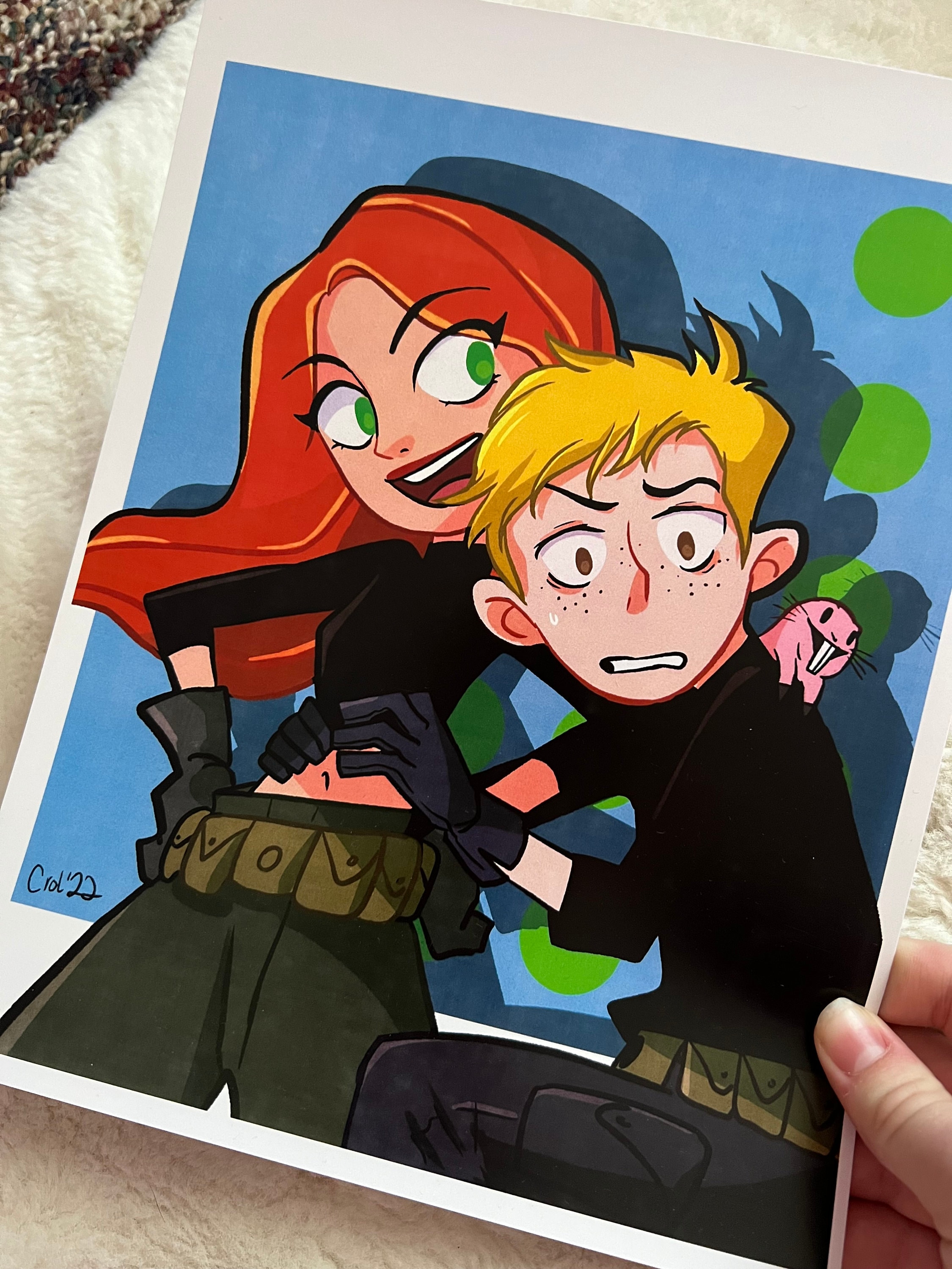 Kim Possible 8.5 X 11 Print - Etsy