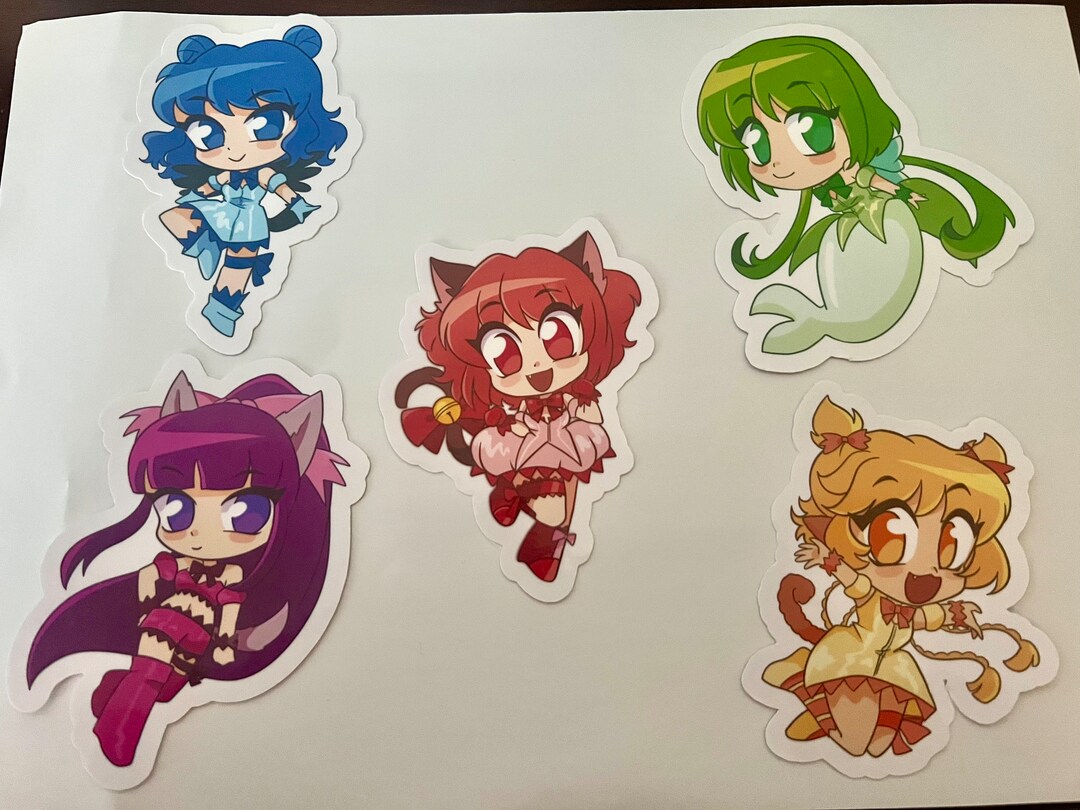 Tokyo Mew Mew Stickers - Etsy