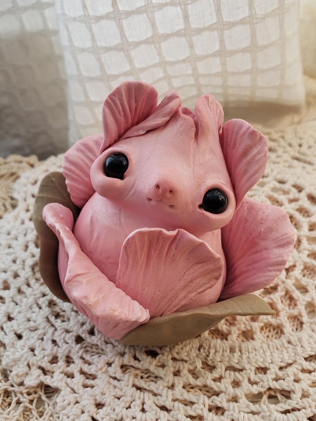 Rose Bulb Doll Ooak Art Doll Fantasy Creature - Etsy