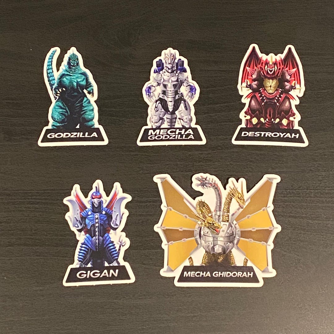 Kaiju Sticker Pack - Etsy