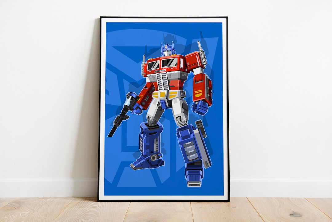 Optimus Prime 13x19 Graphic Poster - Etsy