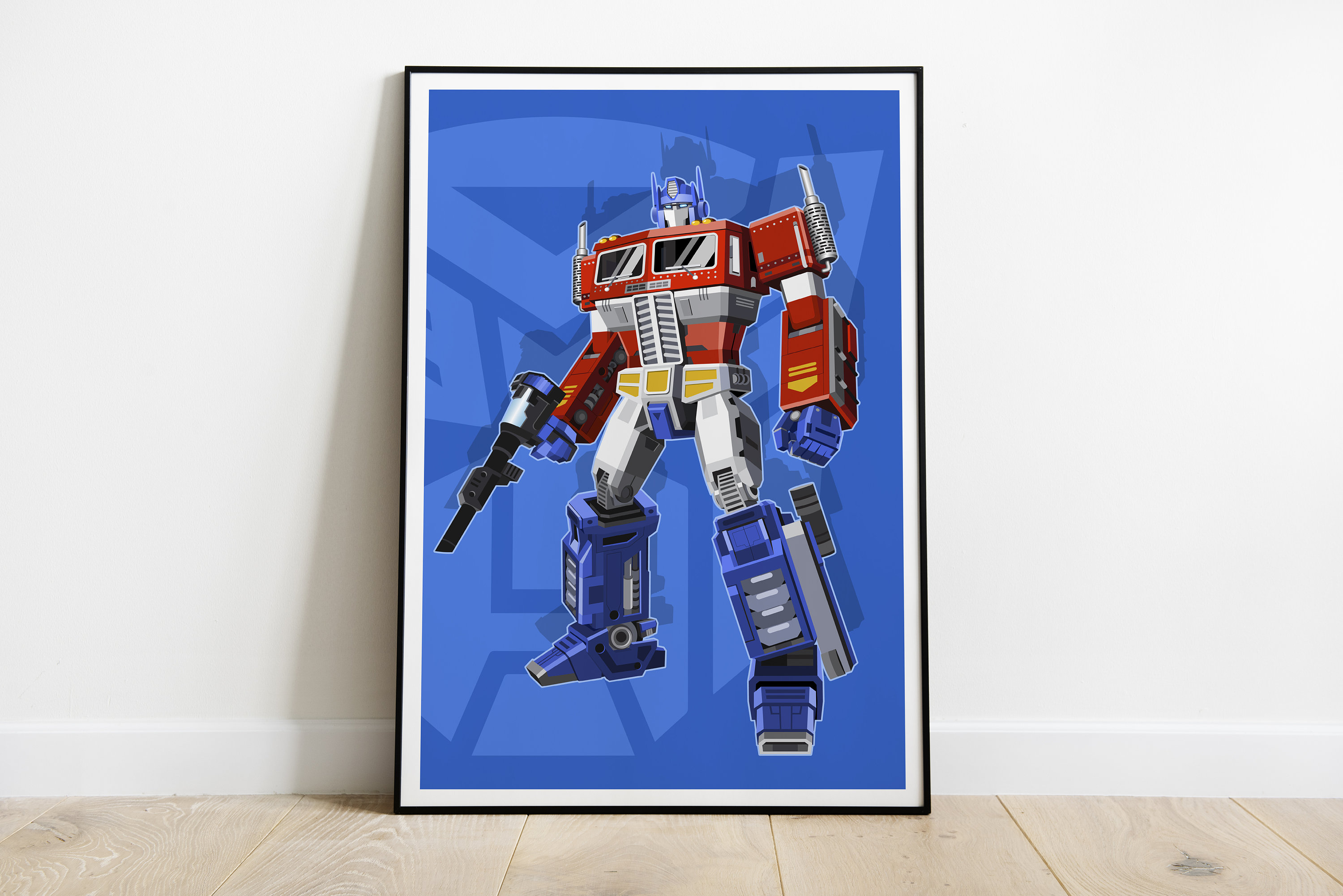 Gráfico de Optimus Prime 13x19 Póster - Etsy México