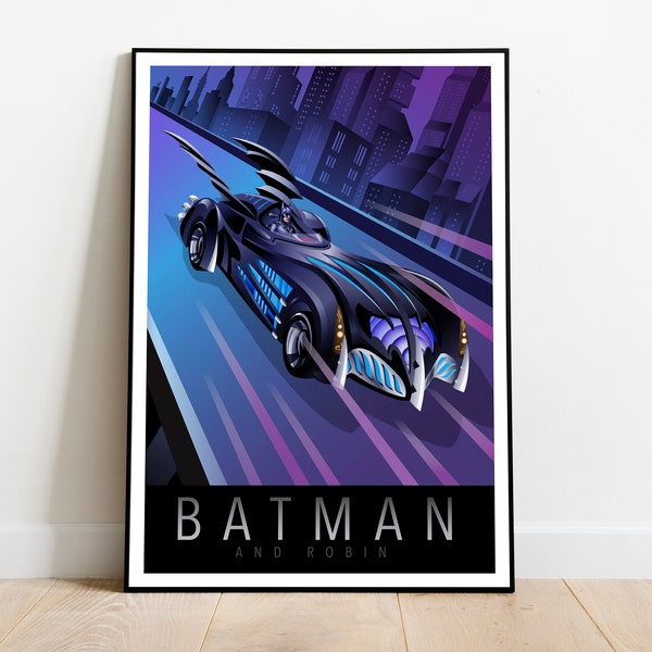 Batmobile Print - Etsy