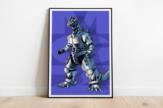 Mechagodzilla 13x19 Poster Print - Etsy