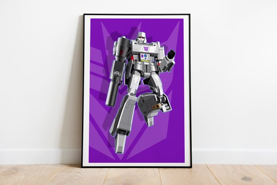 Megatron 13x19 Graphic Poster | Etsy