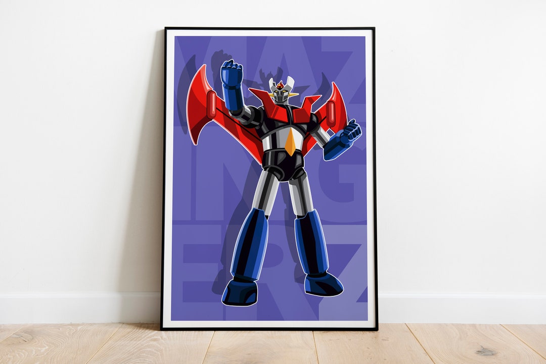 Shogun Mazinger Z Graphic Poster - Etsy