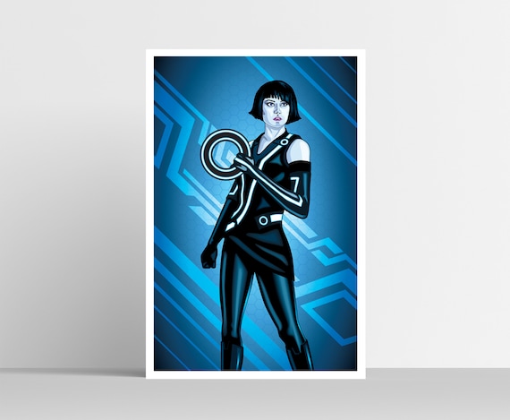 Tron Legacy Quorra Poster | Etsy