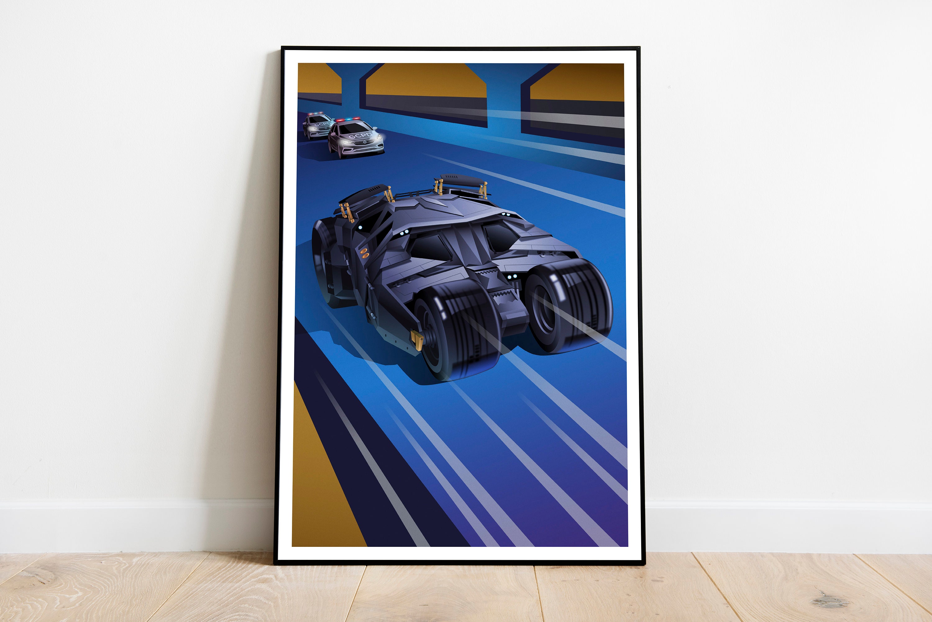 Batmobile the Dark Knight Poster Print 13x19 - Etsy