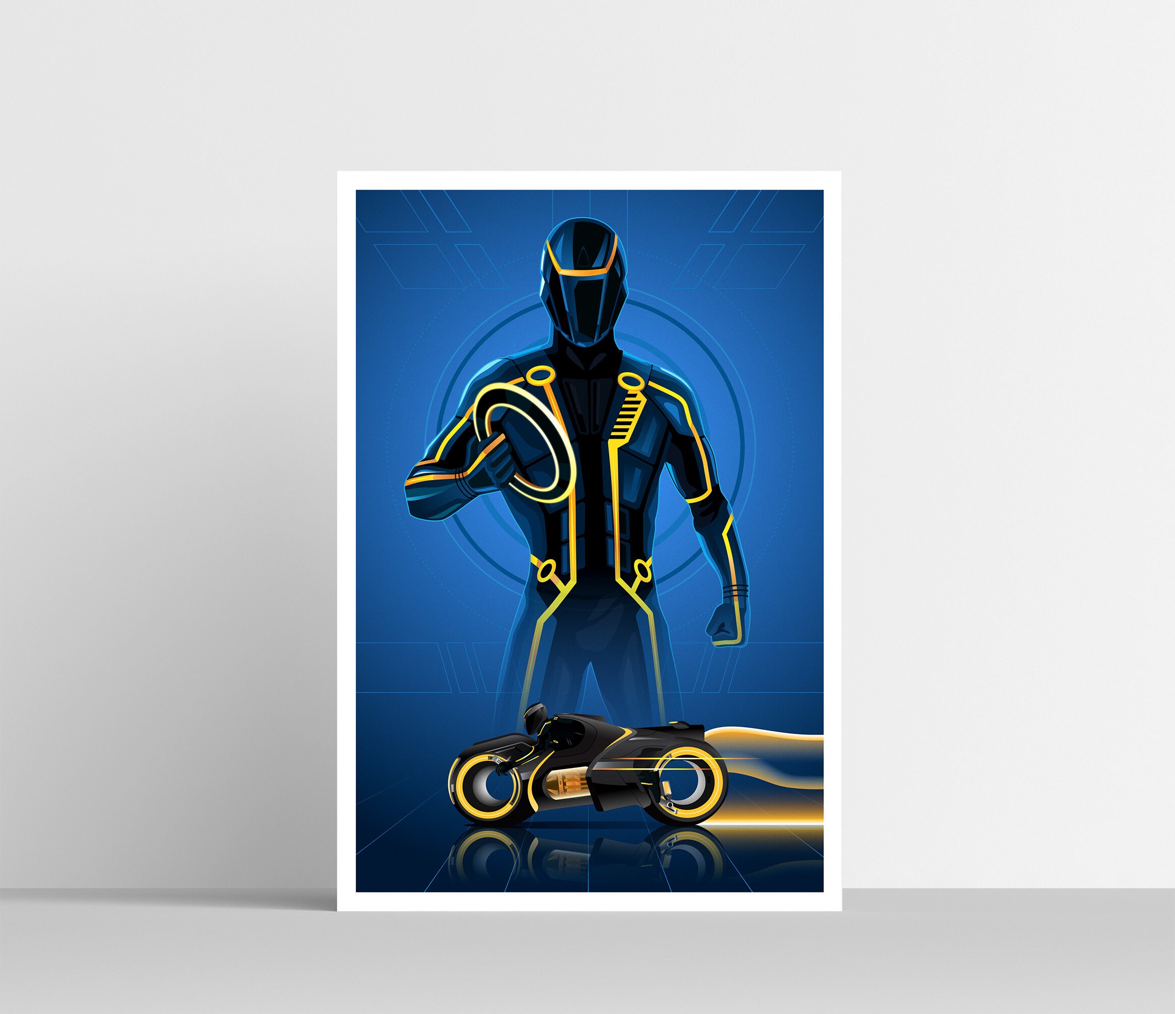 Tron Legacy CLU Poster - Etsy