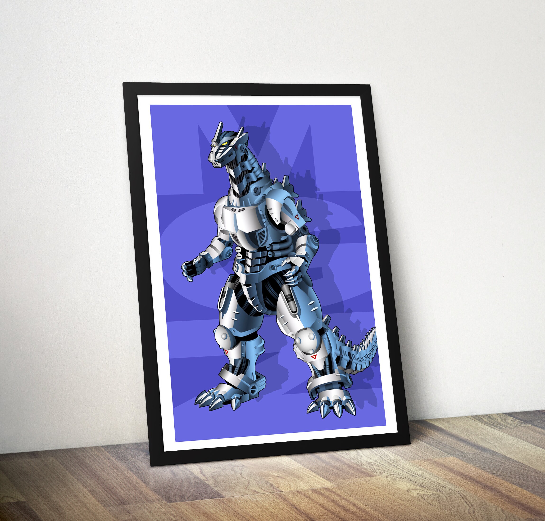 Mechagodzilla 13x19 Poster Print - Etsy