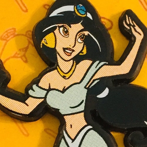 Vintage Princess Jasmine Pin - Etsy