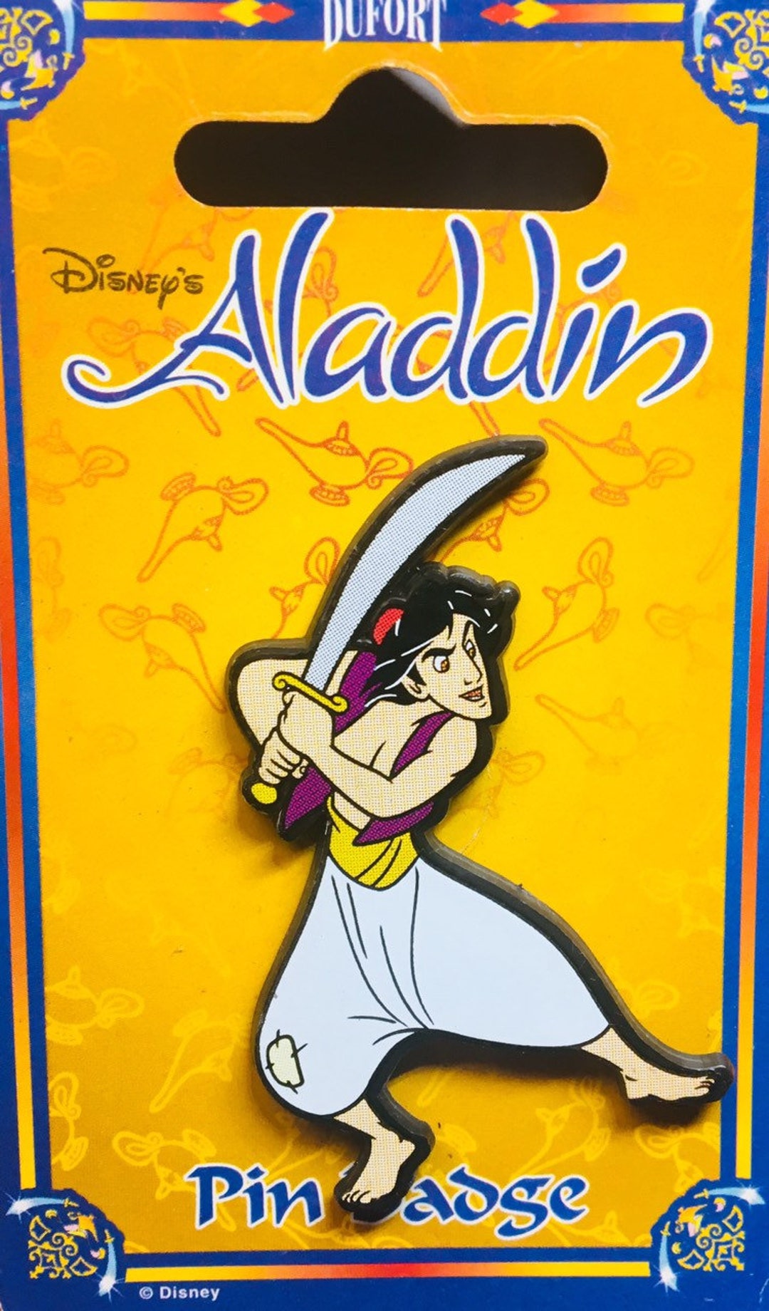 Vintage Aladdin Fighting Pin - Etsy