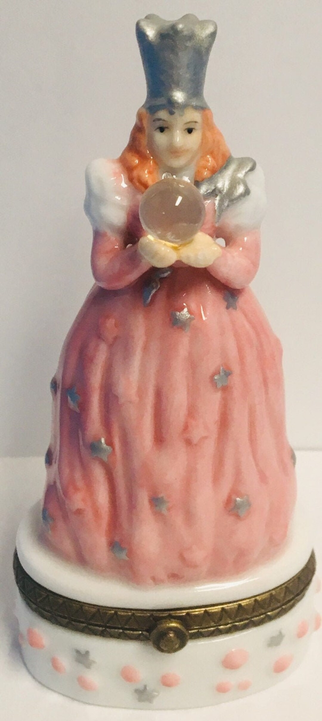Vintage Glinda Porcelain Hinge Box - Etsy